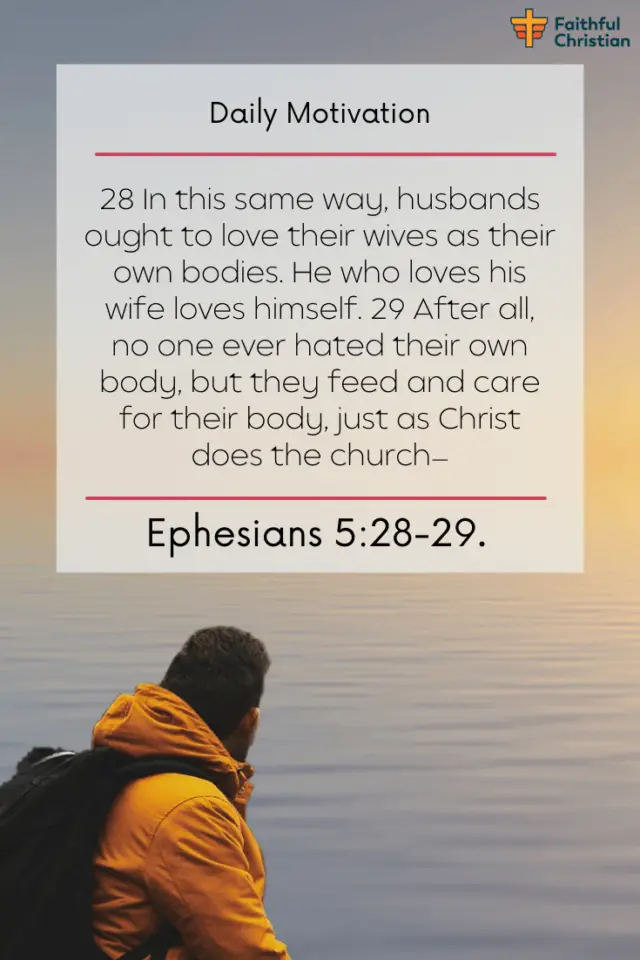 30+ Bible verses about husbands loving their wives