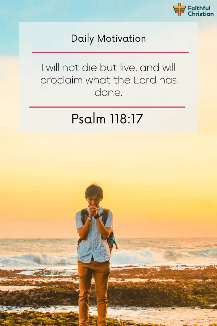 30+ Bible verses about untimely death: [You shall not die young]