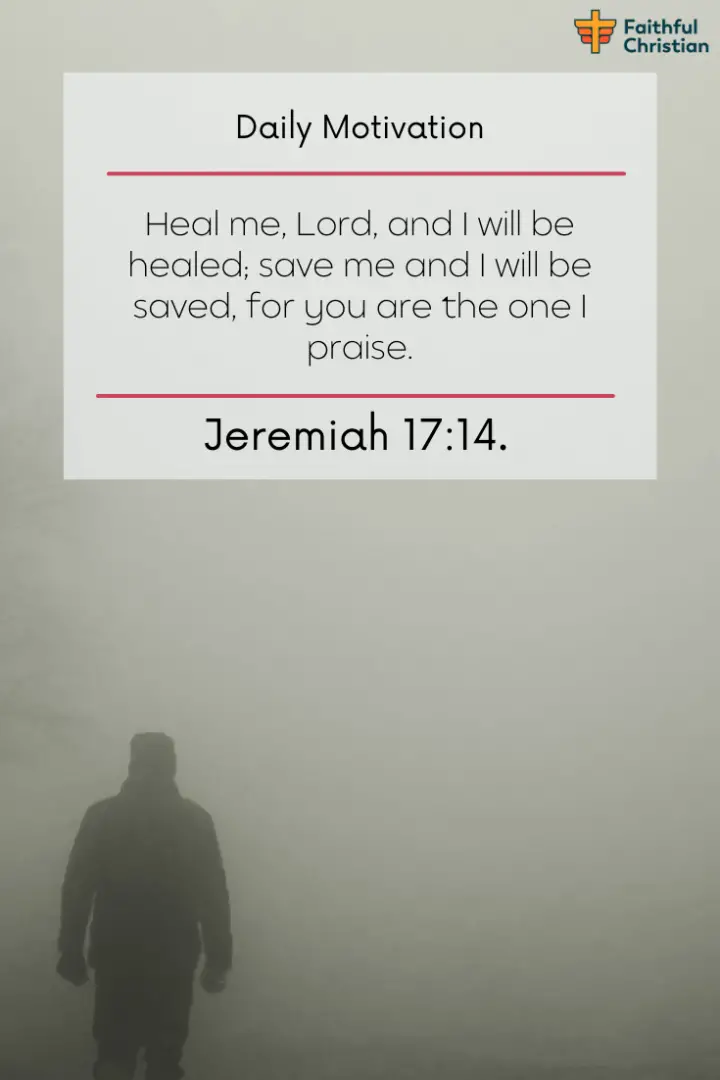 30+ Powerful Bible verses for physical pain & Healing