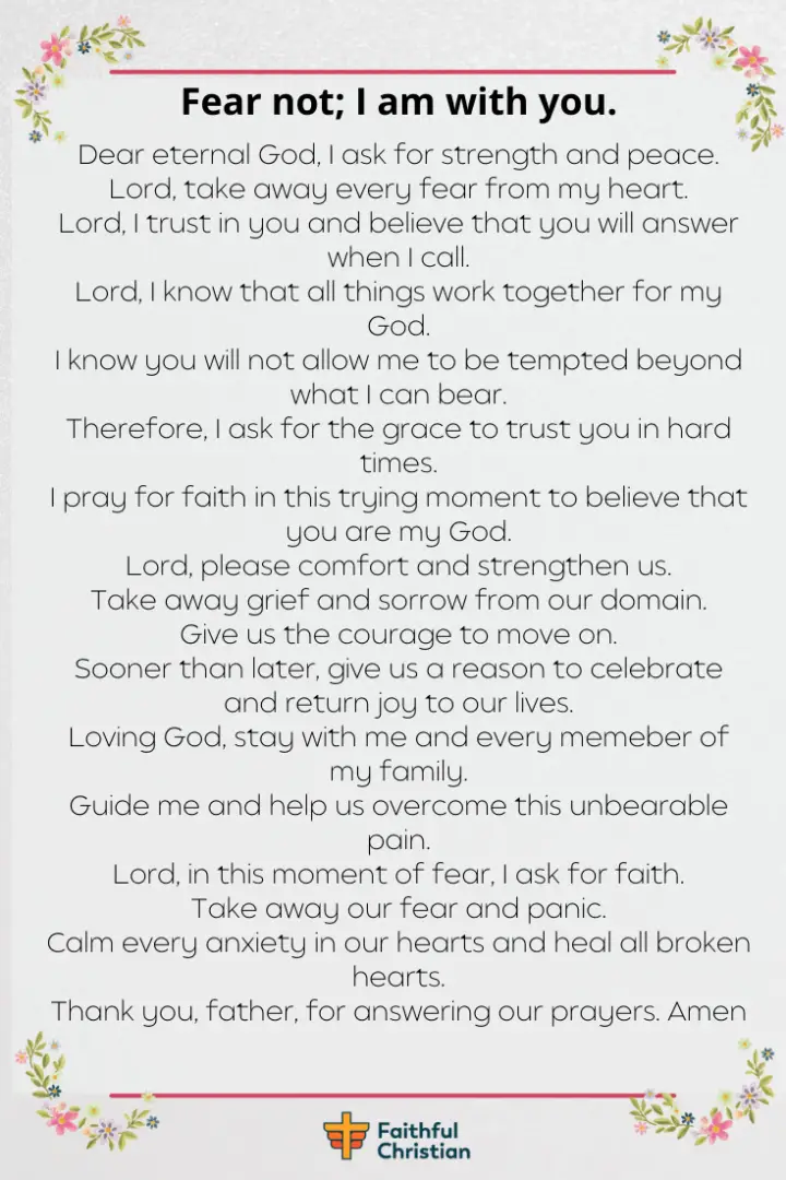 7 Comforting prayers for the loss of a loved one [grieving prayer]