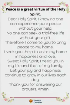 7 Prayers for peace in the family [with scriptures]