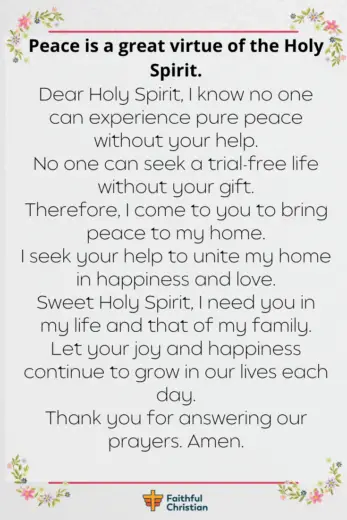 7 Prayers for peace in the family [with scriptures]