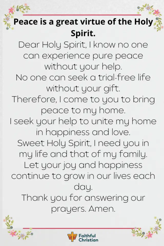 7 Prayers for peace in the family [with scriptures]
