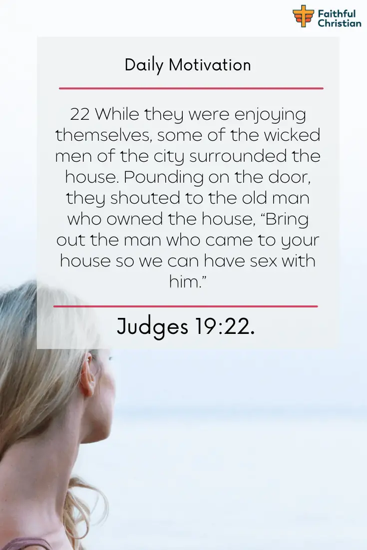 Bible Verses about Man Shall Not Lay With Man [NIV SCRIPTURES]