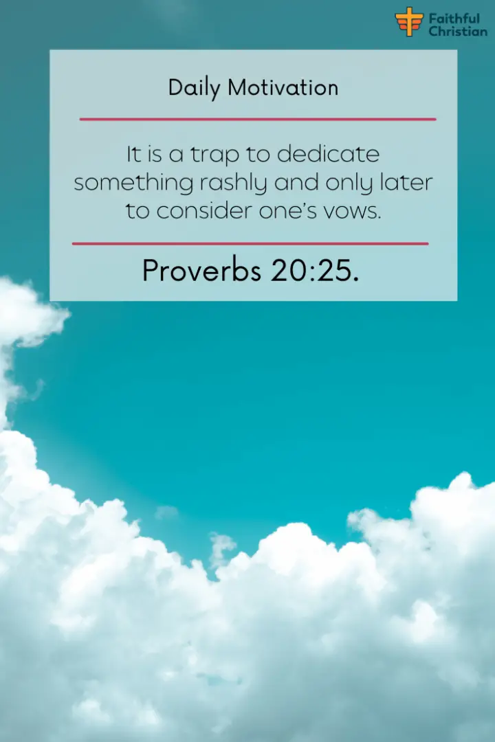 30+ Bible verses about making a vow Or breaking oaths
