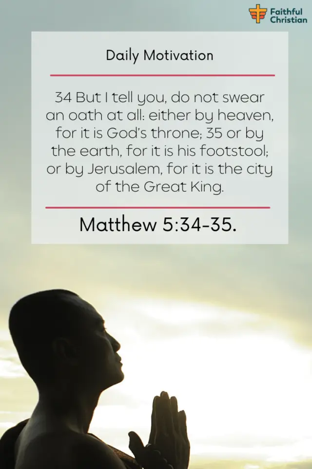30+ Bible verses about making a vow Or breaking oaths