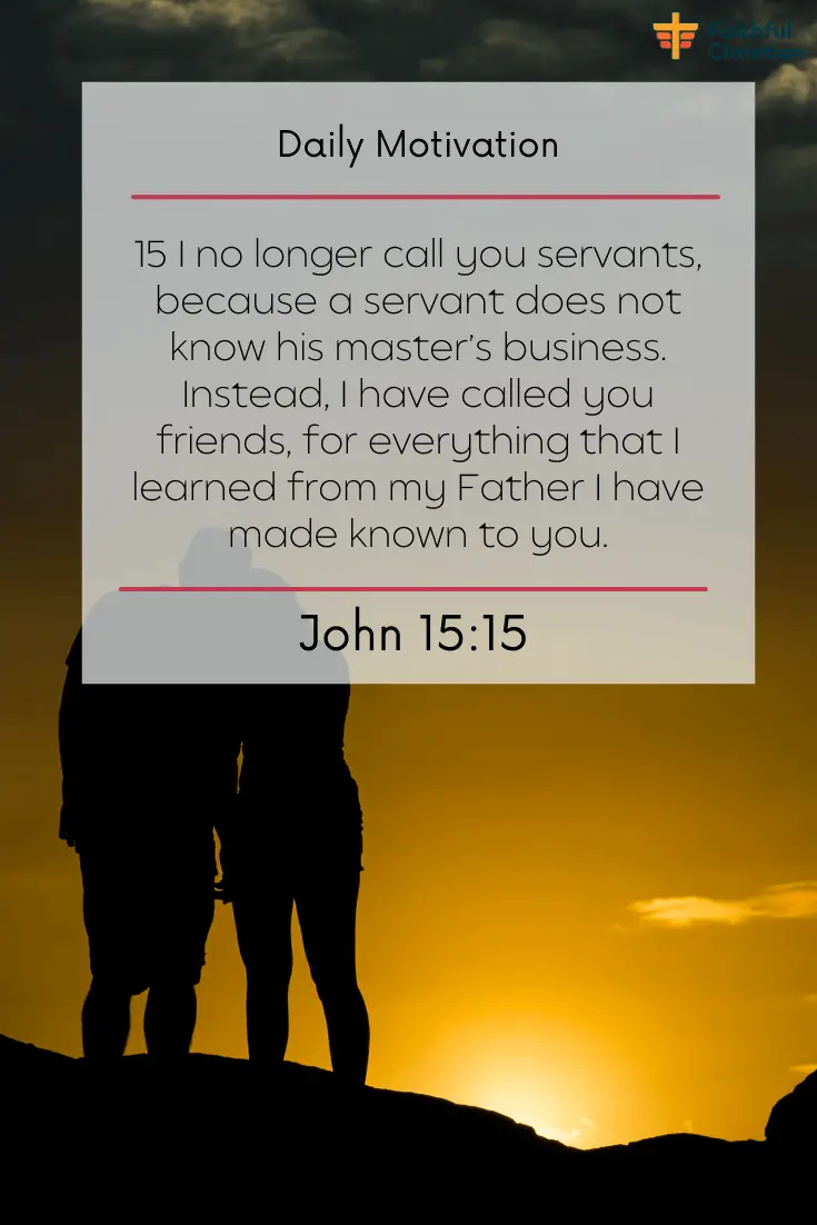 30+ Bible verses about making new friends