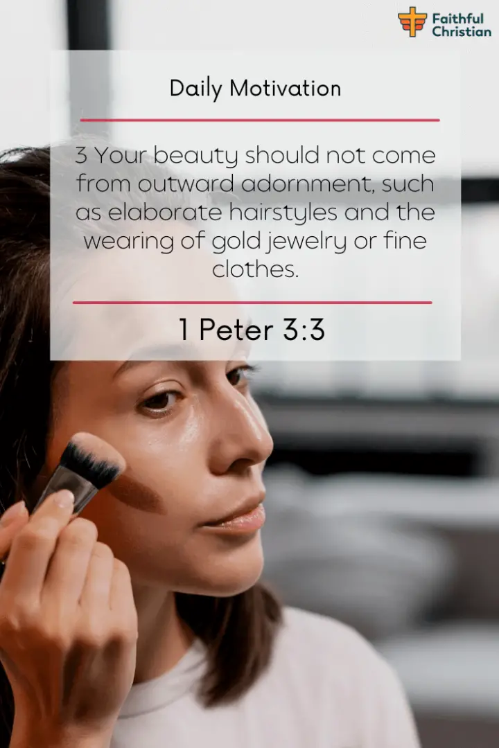 30+ Bible verses about wearing makeup, jewelry and lipsticks