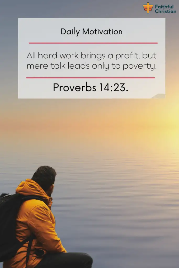 30+ Bible verses about working hard and not giving up