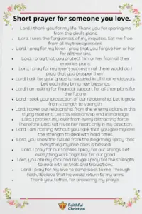 7 Prayers for Someone You Love: Express Your Care