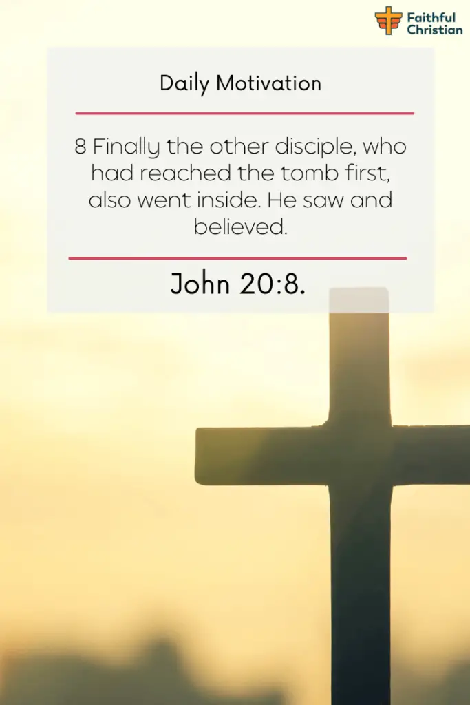 30+ Bible verses about believing without seeing